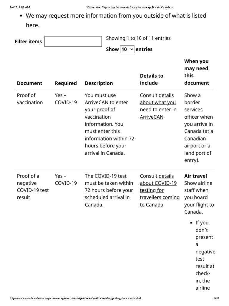 Canada Visa | PDF | Travel Visa | Passport