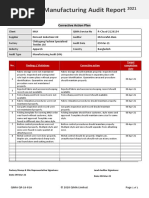 Internal Audit Checklist For Garments Manufacturing Industry | PDF ...