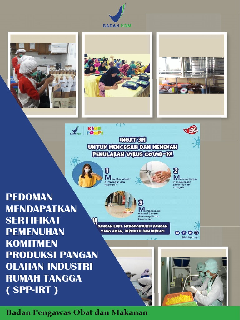 Panduan SPP-IRT untuk Usaha Pangan | PDF