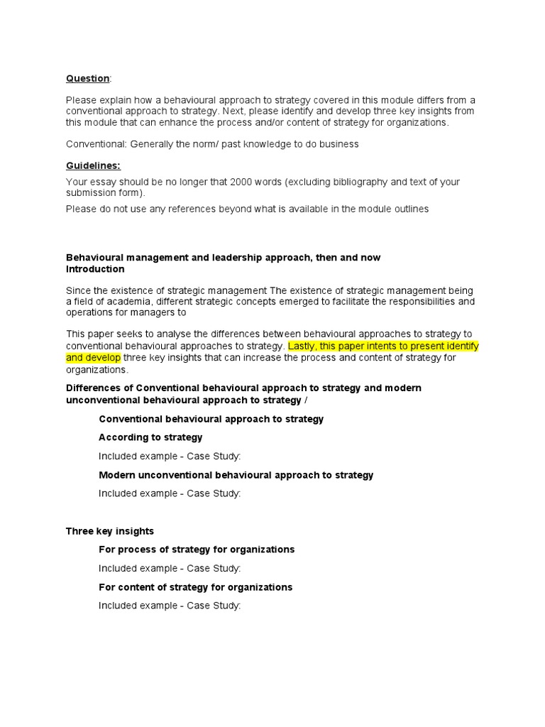 Behavioural Management and Leadership Approach | PDF | Career & Growth
