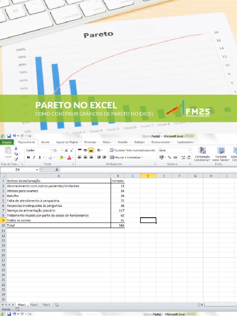 FM2S - Yellow Belt - Módulo 4 - Gráfico de Pareto No Excel | PDF