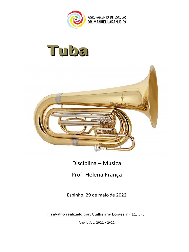 Características e História da Tuba | PDF | Tuba | Instrumentos de metal