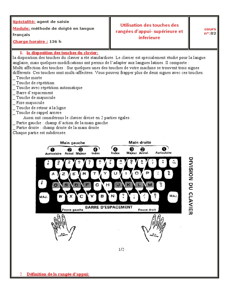 Méthode Doigt Fran Nov | PDF | Clavier d'ordinateur | Écriture bicamérale