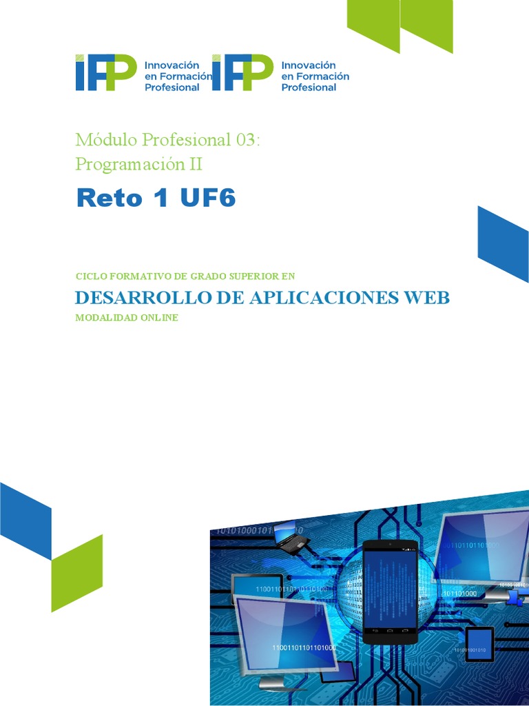 Reto1 DAW Modulo Programacion II UF6 | PDF | Mi sql | Servidor (Computación)