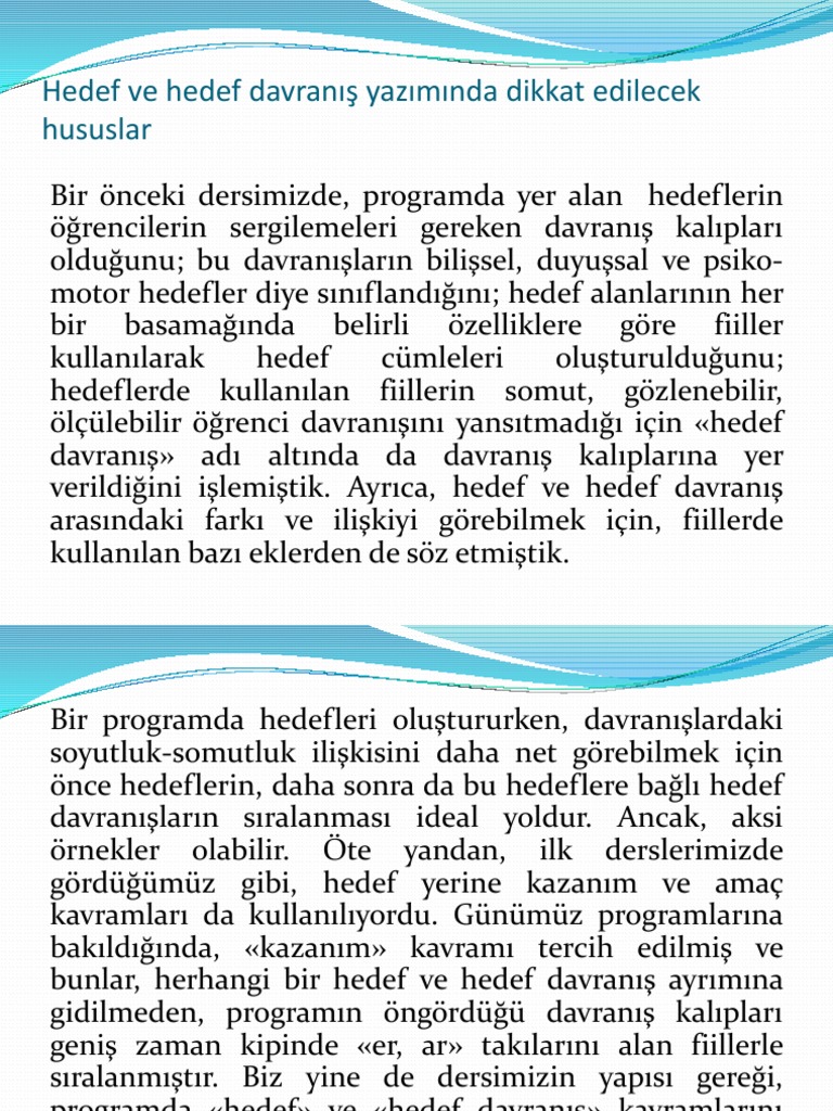 Hafta 7 Program Ogelerinin Incelenmesi-Hedef-2 | PDF