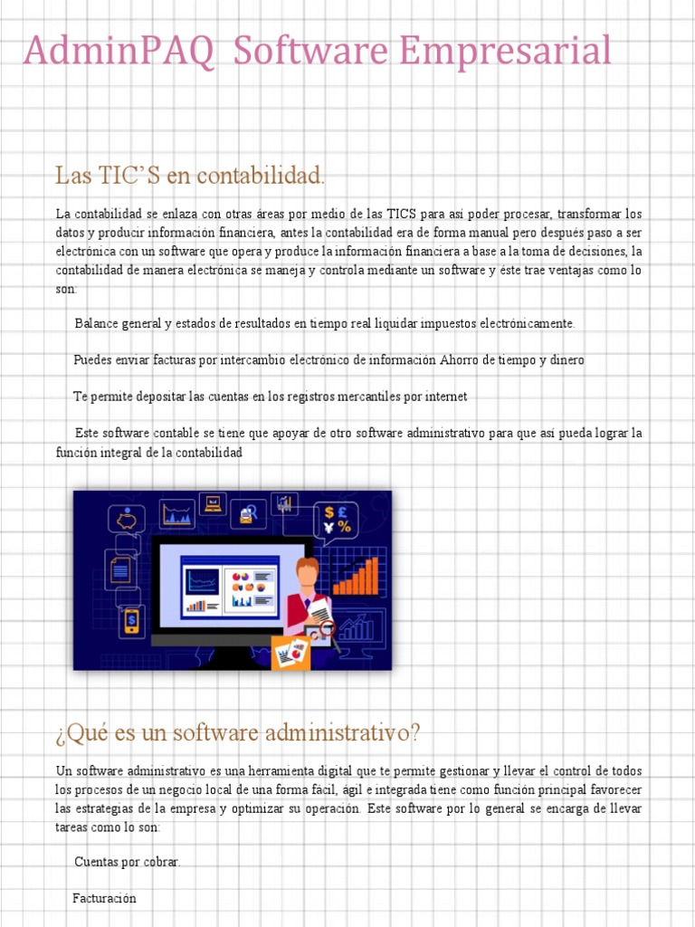 AdminPAQ o CONTPAQi Software Empresarial | PDF | Contabilidad | Software