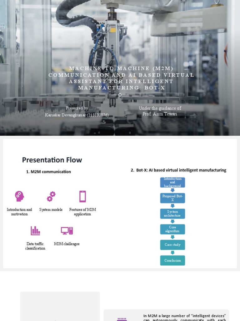 Machine To Machine Communication and BotX Devang Seminar | PDF | Computer Network | Quality Of ...