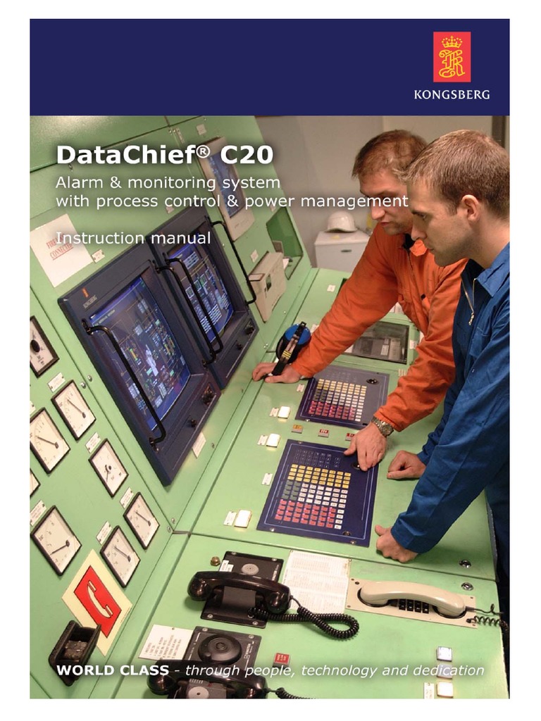 KONGSBERG - Alarm Monitoring Control and Power Management INSTRUCTION ...