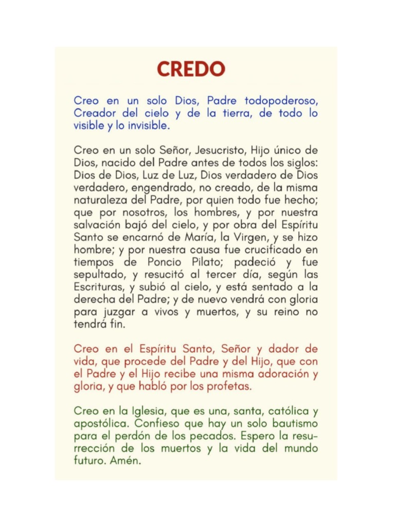 Credo | PDF