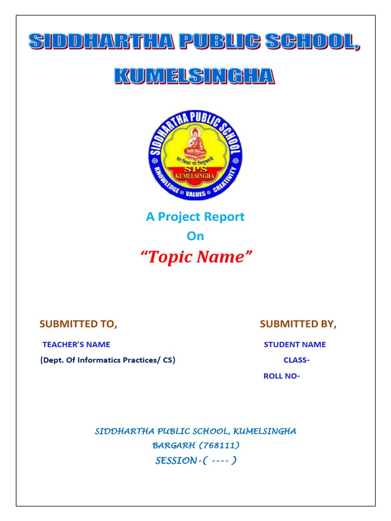 A Project Sample Sps Pdf