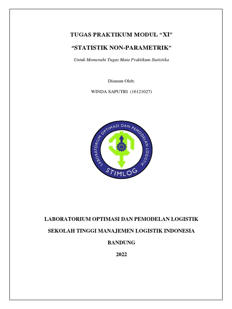 Winda Saputri - 16121027 - 1LA - Tugas Prakitikum Modul 11 | PDF