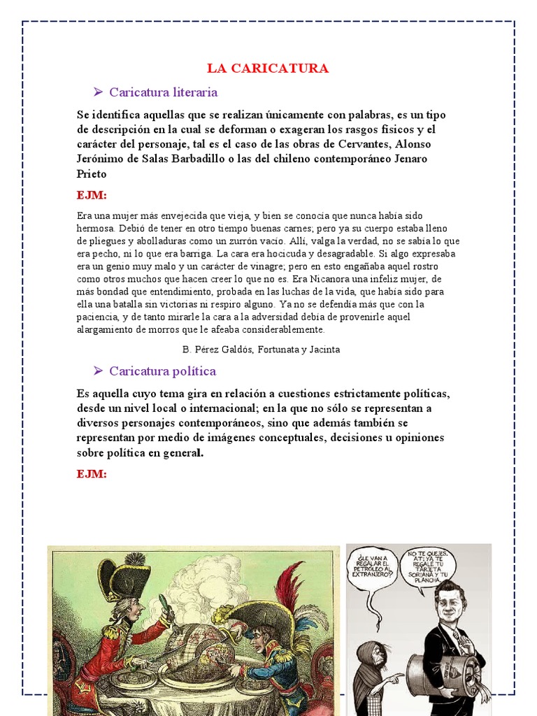 La Caricatura | PDF | Historia | Ficción general