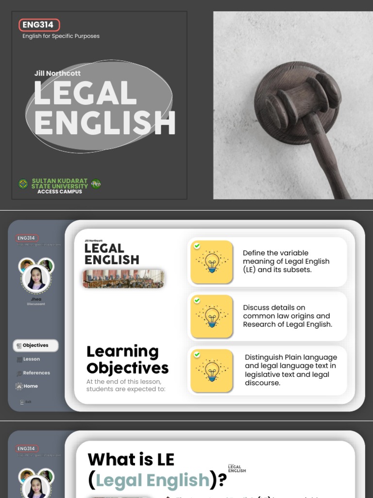 Legal English | PDF | Common Law | Translations