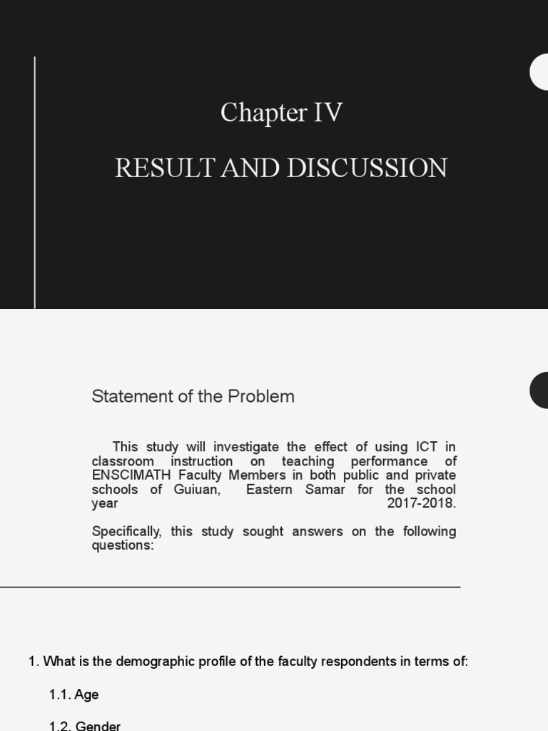 Statistics PPT Chapter 4 | PDF | Teachers | Educational Technology