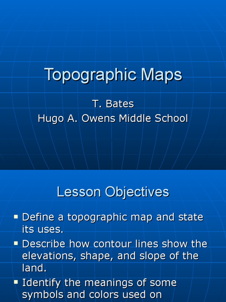 Topographic Maps | PDF | Contour Line | Topography