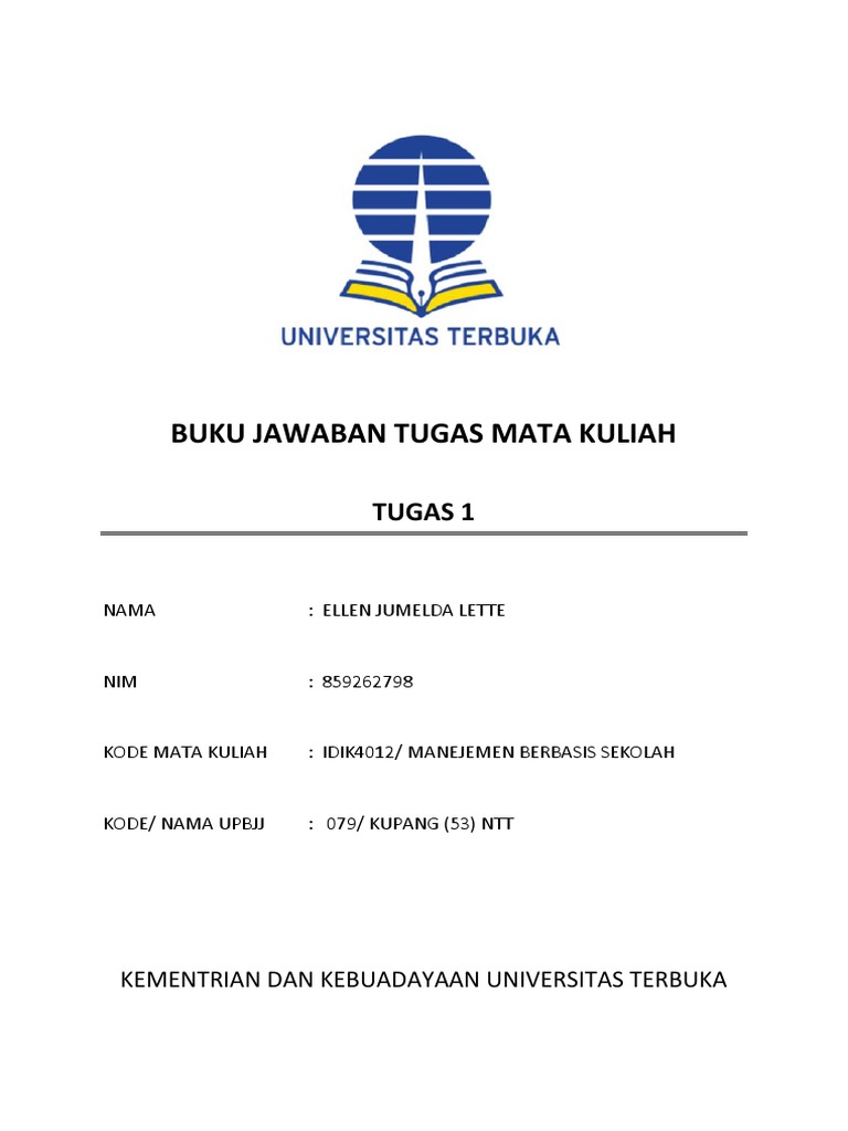 Tugas TMK 1 MBS | PDF