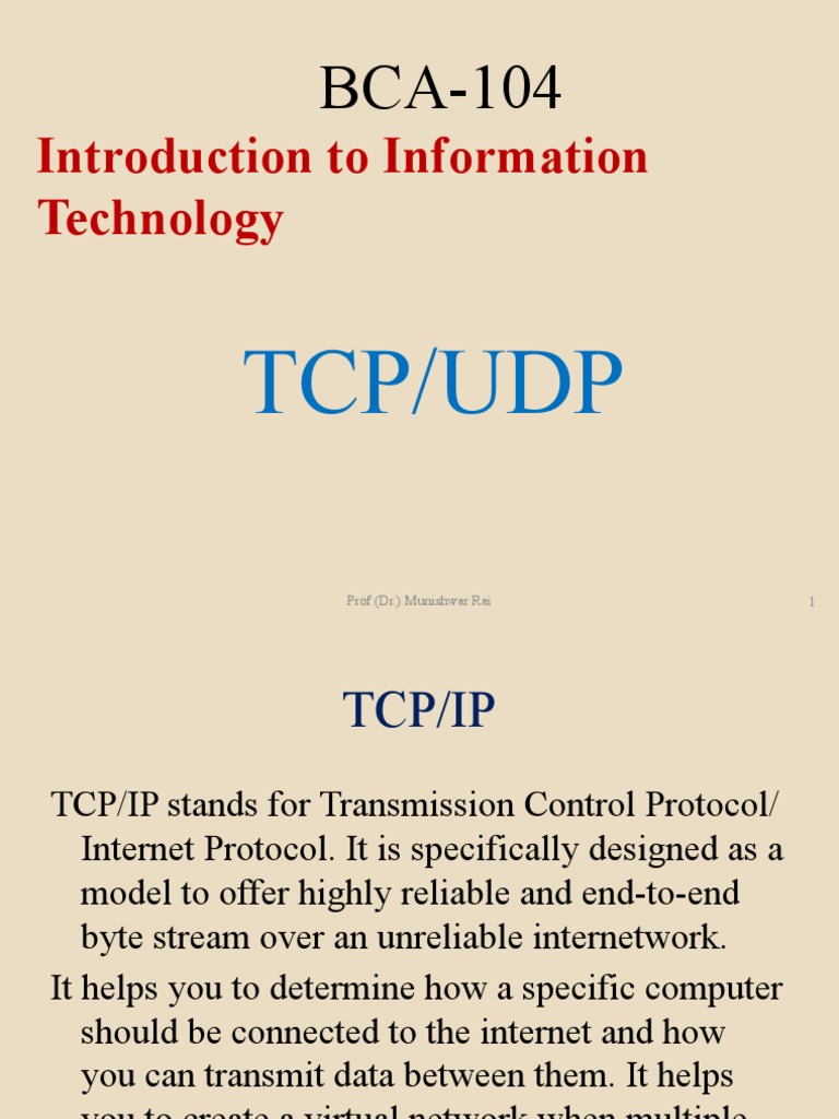 Tcp Udp Descargar Gratis Pdf Transmission Control Protocol Port Computer Networking