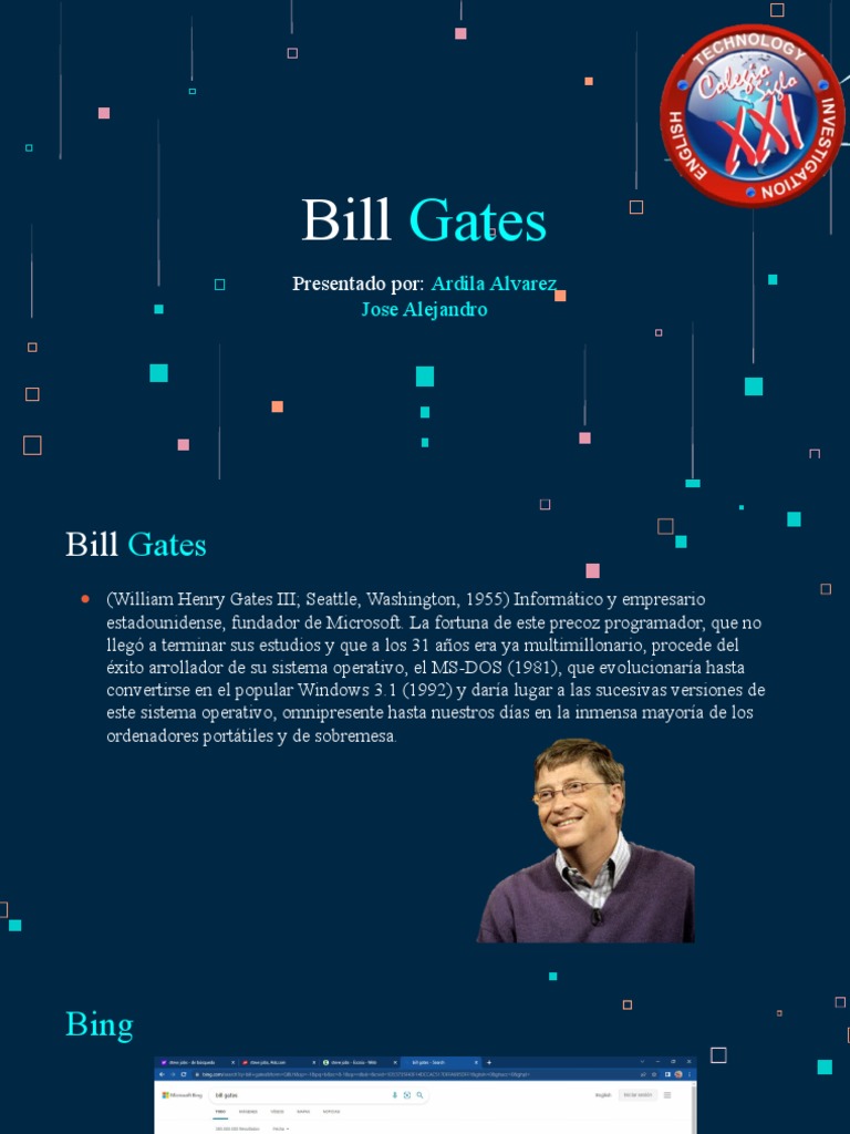 Bill Gates | PDF | Juegos y actividades