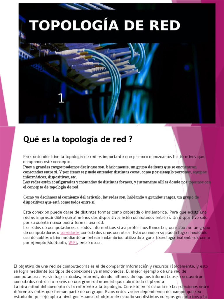 Topologia de Red | PDF | Topología de la red | Red de computadoras