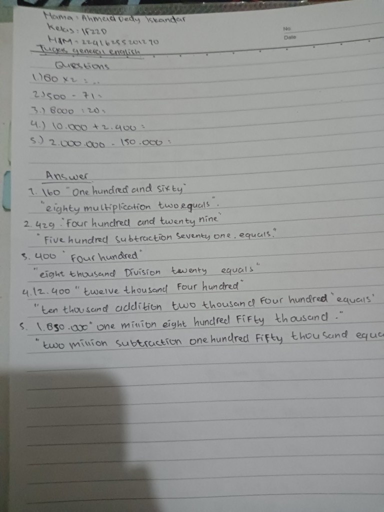 Ahmad Dedy Iskandar IF22D | PDF