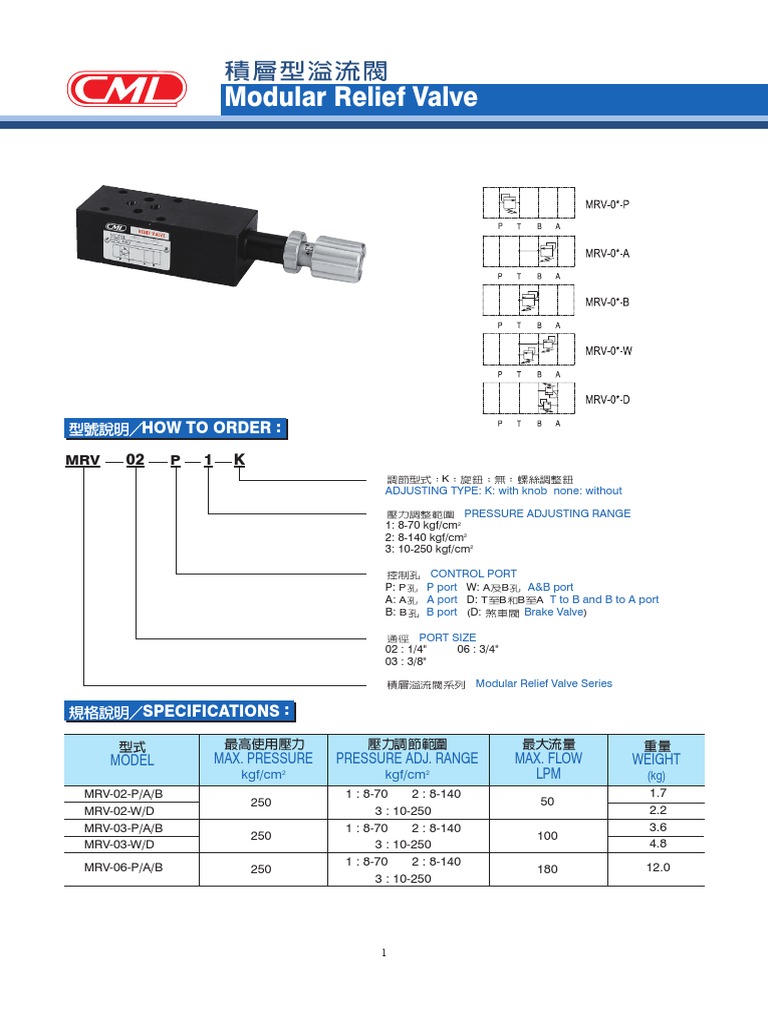 Valvulas Modulares | PDF | Valve | Liquids