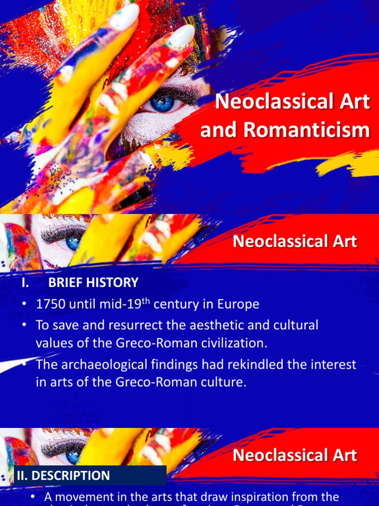 Neoclassical Art - Romanticism | PDF | Romanticism | The Arts