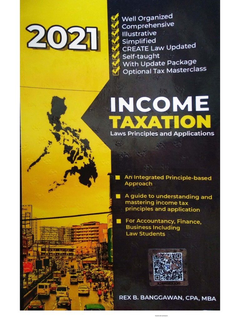 Income Taxation 2021 by Rex Banggawan | PDF