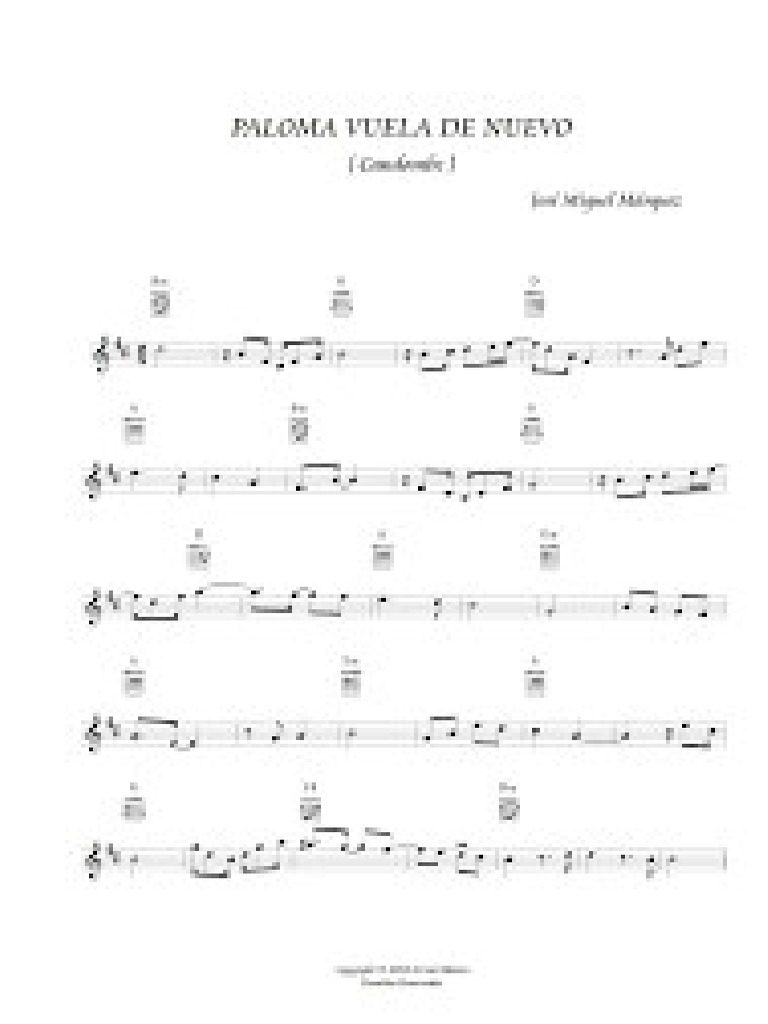Paloma Vuela de Nuevo | PDF