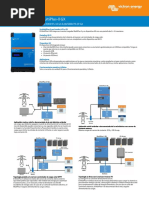 Ficha Técnica Inversor Cargador MultiPlus II | PDF | Cargador de batería | Generador eléctrico