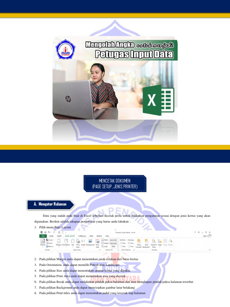 Cara Mencetak Dokumen di Excel | PDF