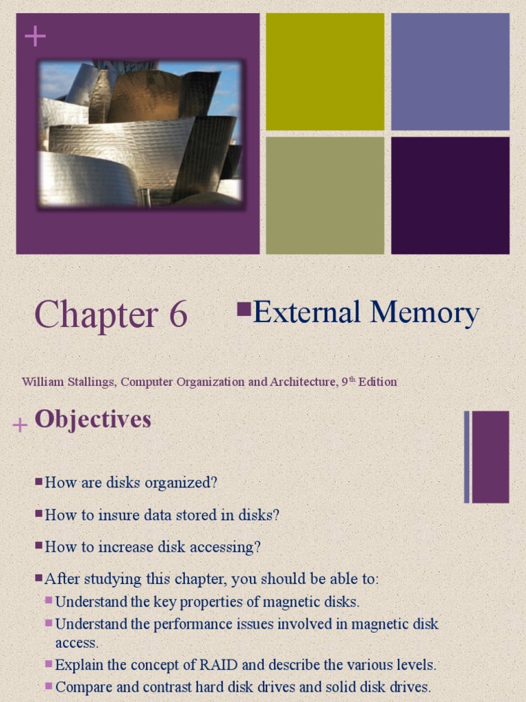 Slot10 11 CH06 ExternalMemory 50 Slides | PDF | Hard Disk Drive | Flash Memory