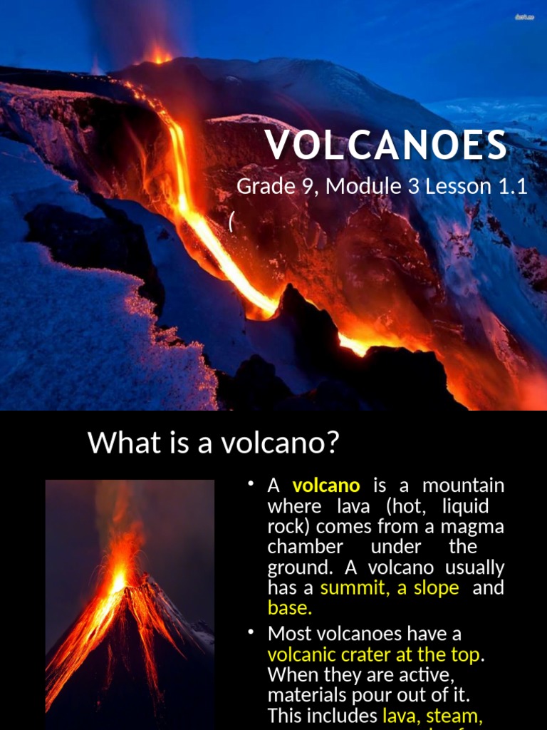 VOLCANOES | PDF