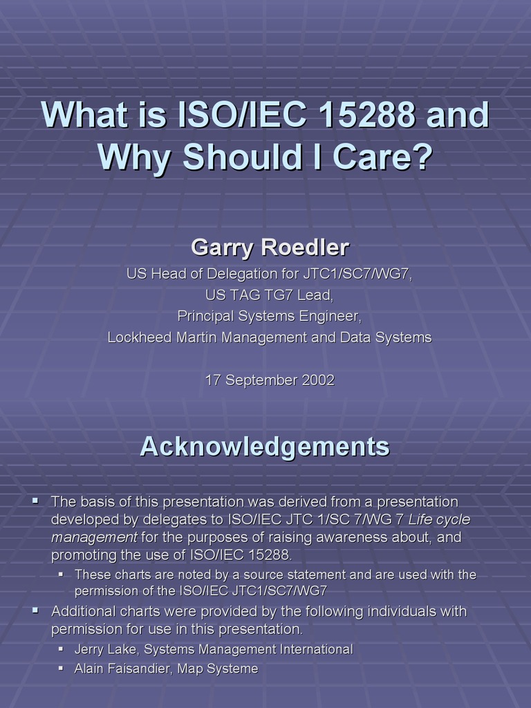 iso_iec_15288 | Product Lifecycle | System | Free 30-day Trial | Scribd