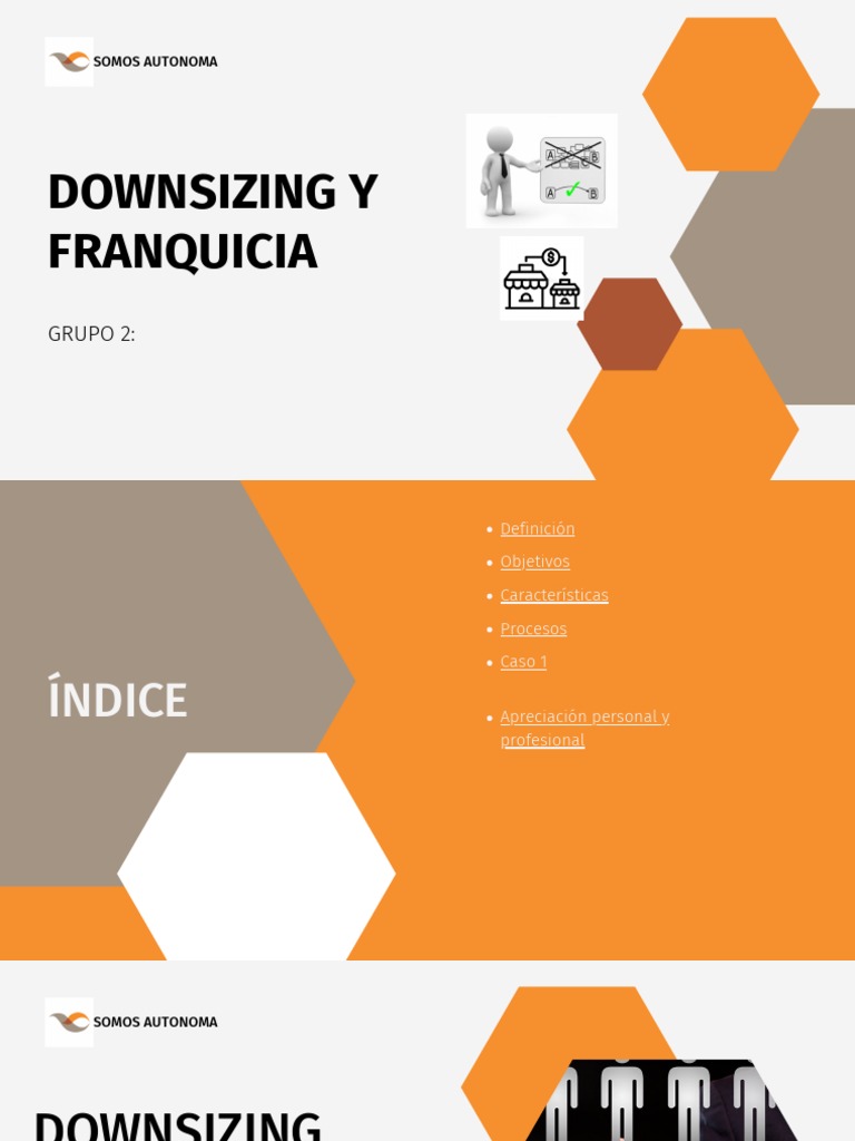 Downsizing y Franquicia | PDF | Marca | Franquiciamiento