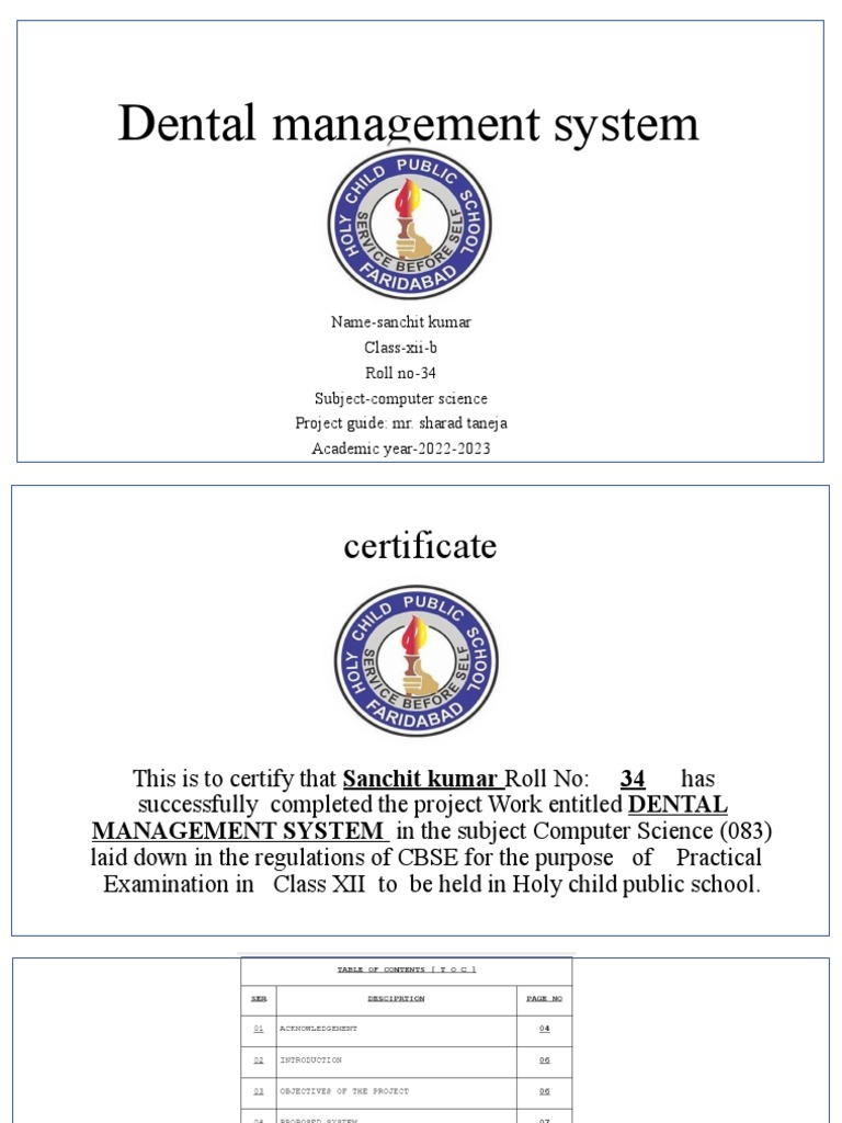 Computer Science (Project File) | PDF | Software Testing | Project ...