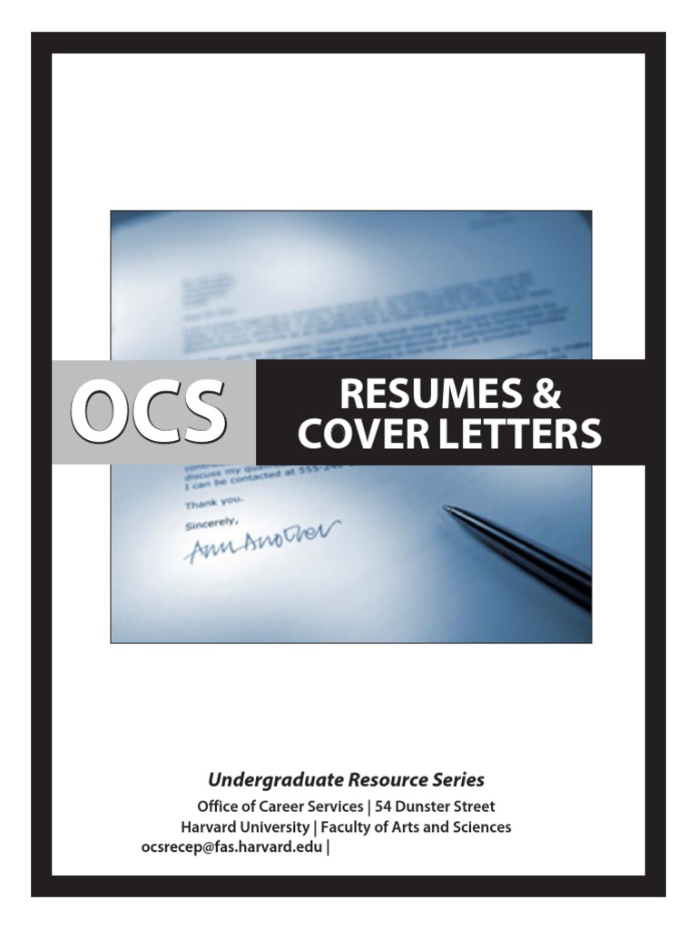 Cover Letter/Resume Guide | PDF | Résumé | Social Media