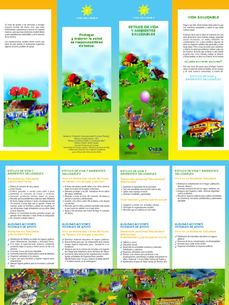 Triptico Vidasana | PDF | Tabaco | Fumar tabaco