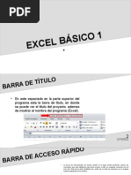 Partes Clave de la Interfaz de Excel | PDF | Microsoft Excel | Hoja de ...
