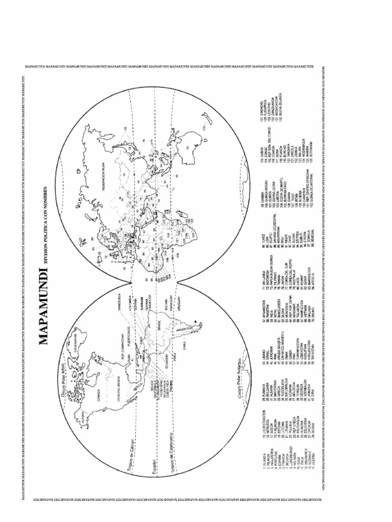 Mapa Mundi 1.2 | PDF
