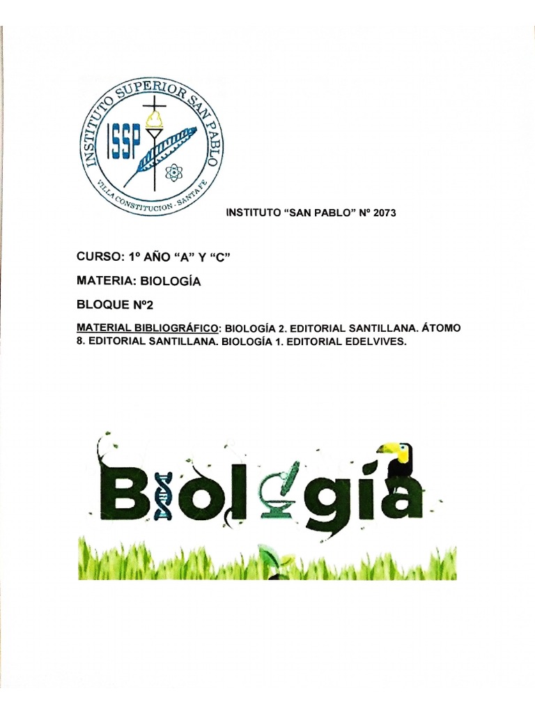 Bloque2 BIOLOGIA | PDF