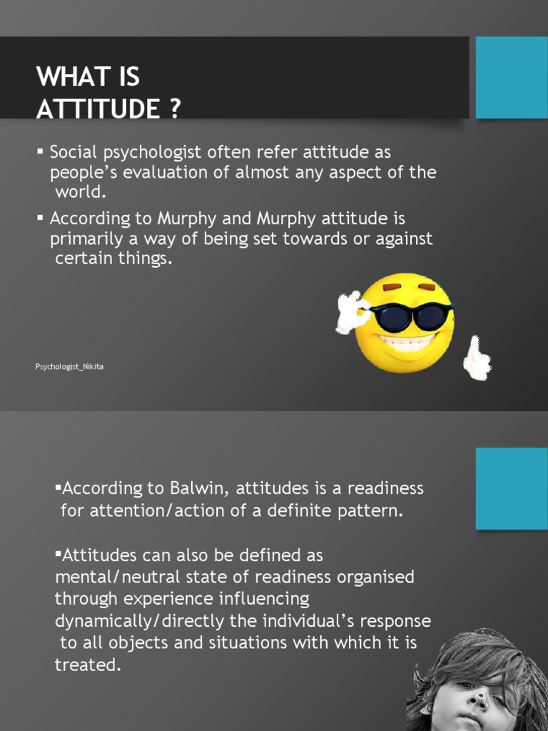 Attitude-Psychology Unit 5 | PDF | Attitude (Psychology) | Affect (Psychology)