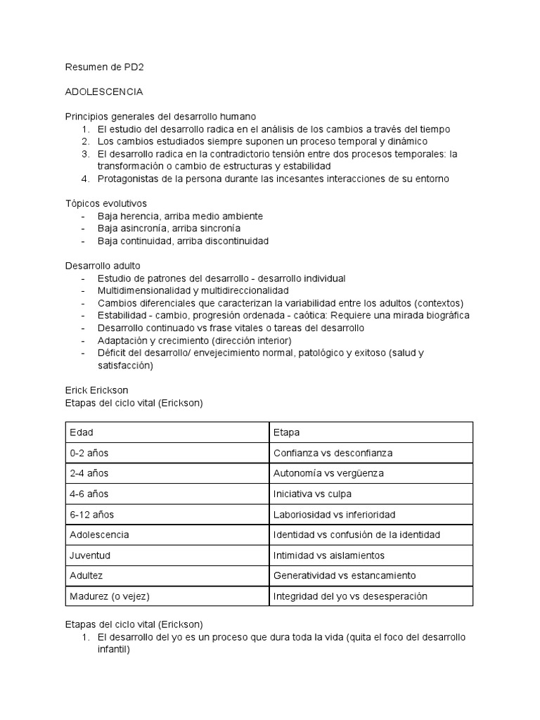 Resumen de PD2 | PDF | Adultos | Riesgo