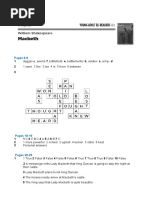 Macbeth Answer Key | PDF | Macbeth | Scottish People