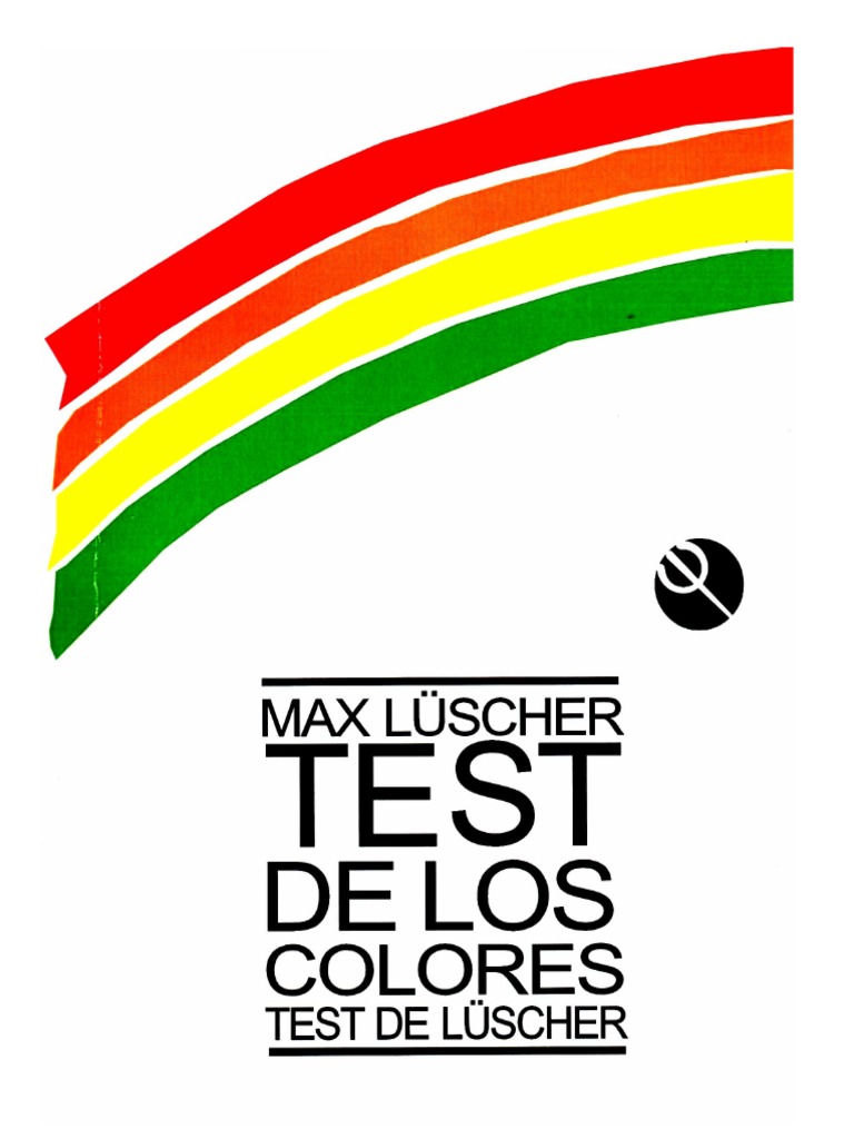 Manual Del Test de Colores de Luscher | PDF | Color | Verde