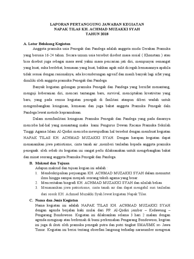 Napak Tilas KH. Achmad Muzakki Syah | PDF