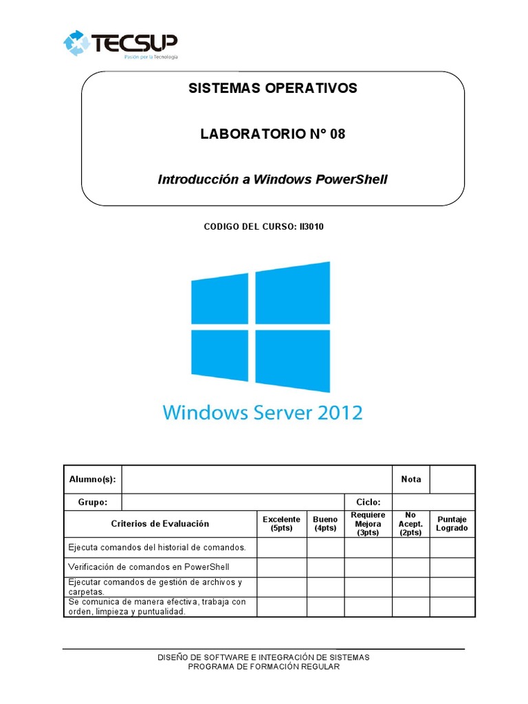 Introducción a Windows PowerShell | PDF | Archivo de computadora ...