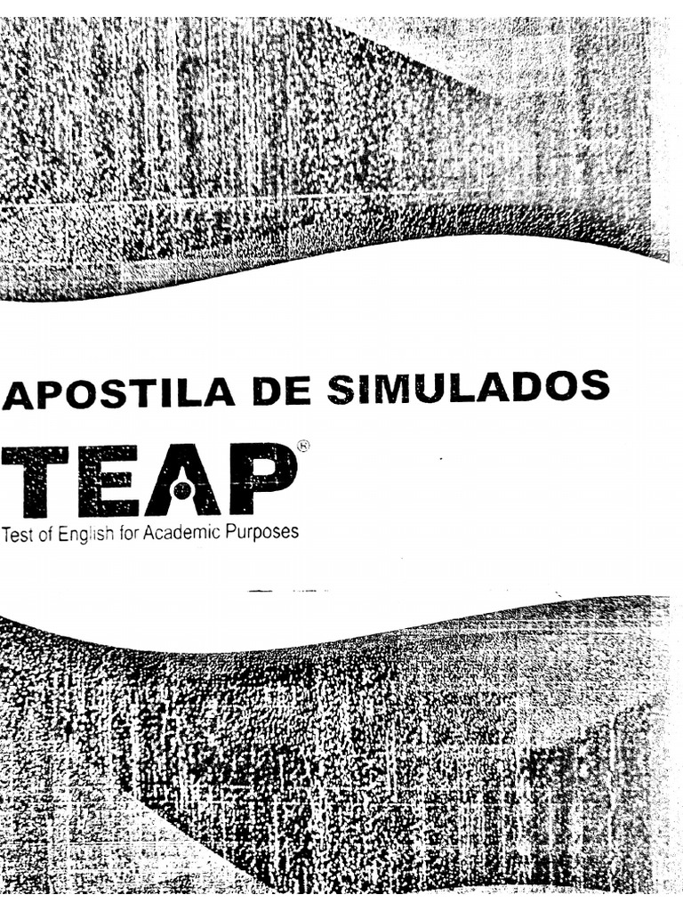 Teap - Simulado (Perguntas) | PDF