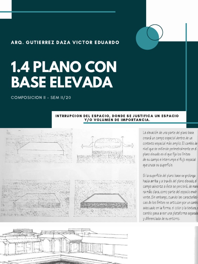 Plano Base Elevado en Arquitectura | PDF | Arte