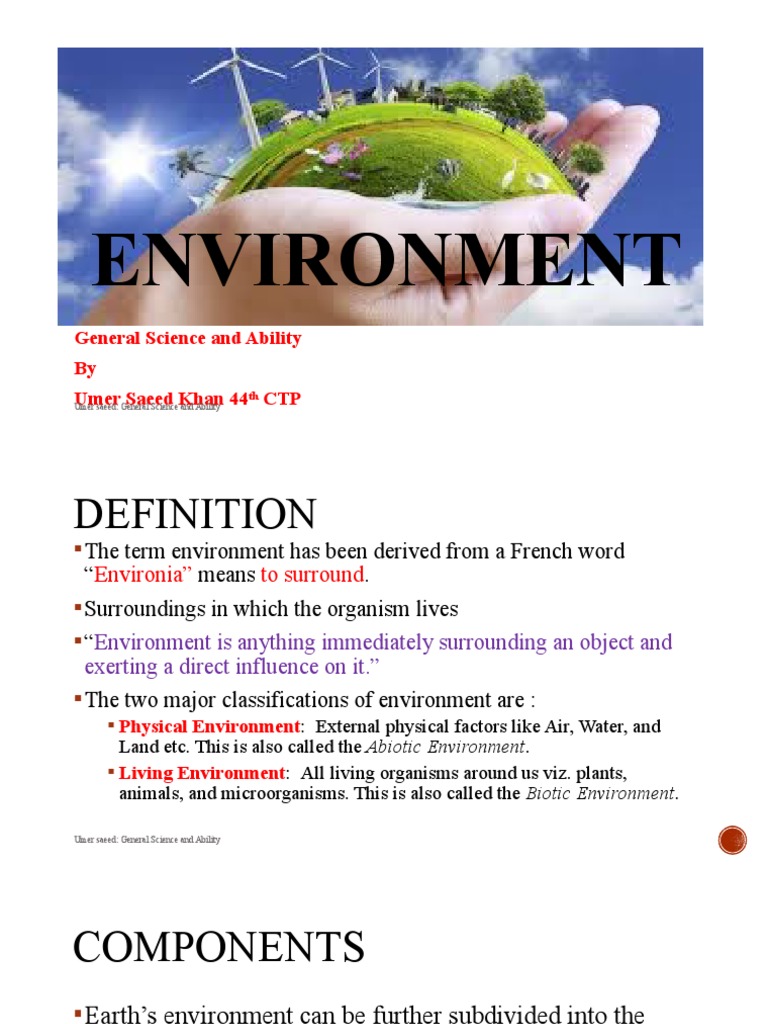Understanding the Environment: A Breakdown of the Atmosphere ...