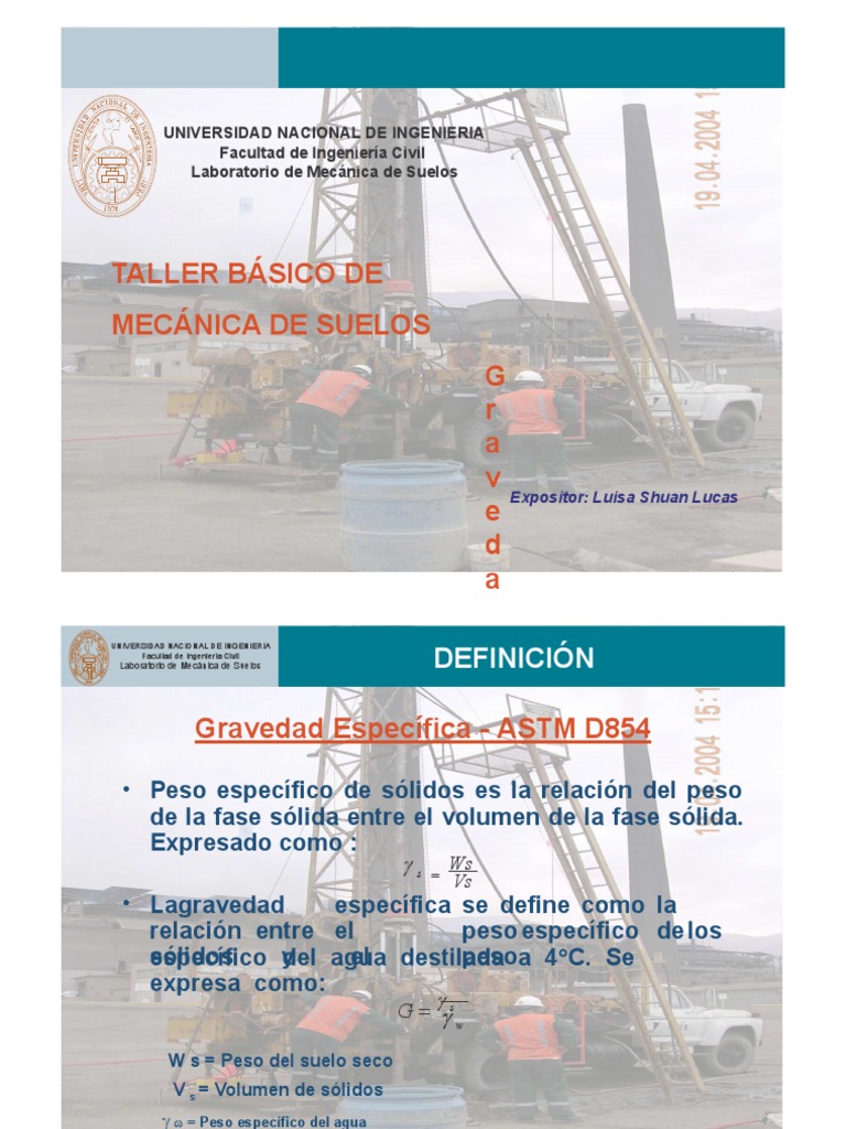 05 - Gravedad Especifica | PDF | Mecánica de suelos | Ingeniería